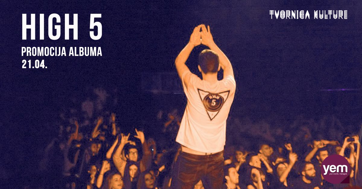 High5 u Tvornici promovira novi album - Mixeta