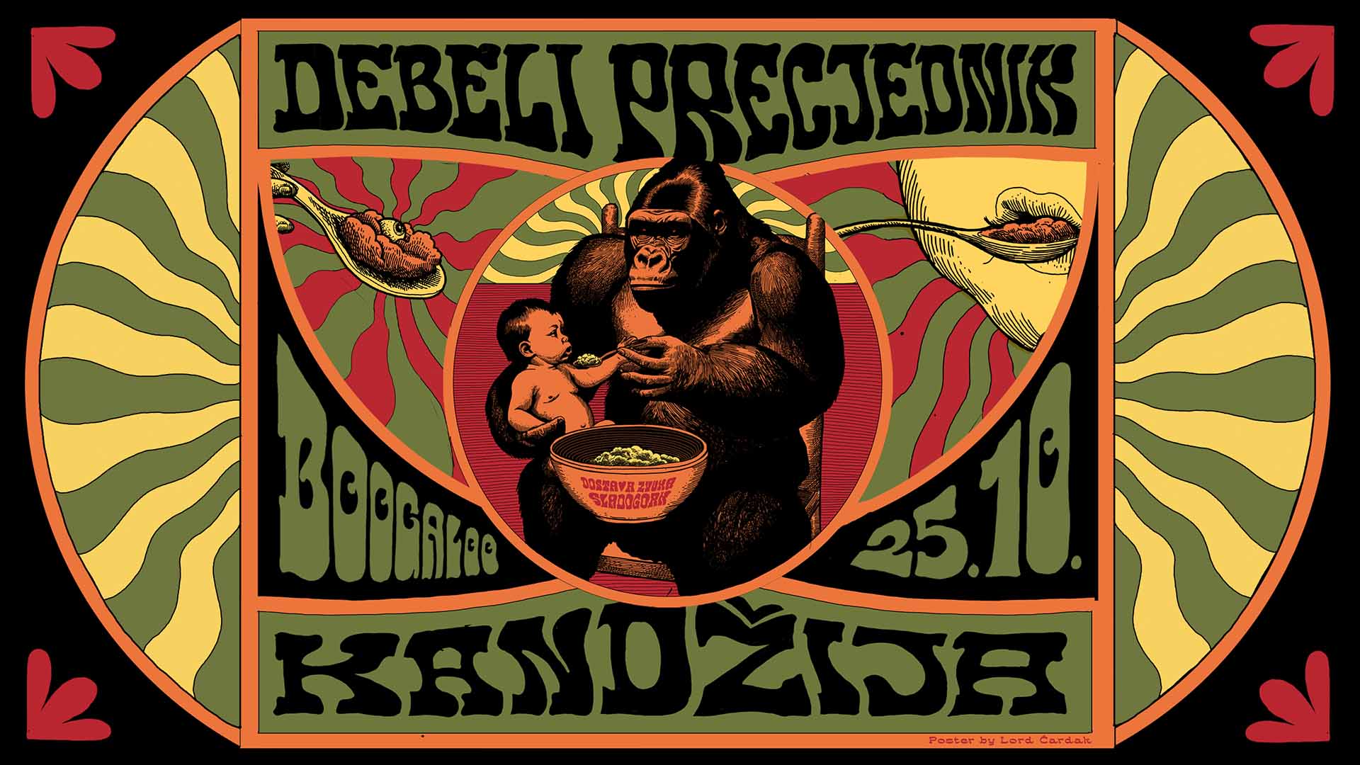 Debeli Precjednik i Kandžija 25. listopada u Boogaloou - Mixeta